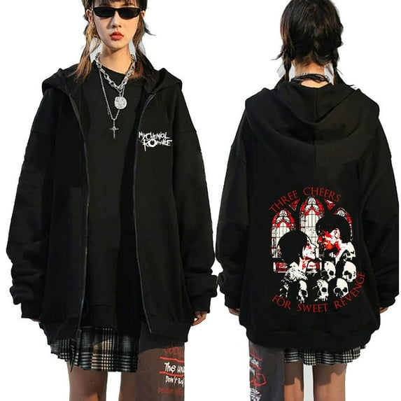 GFGSZTAFB Band My Chemical Romance Zipper Hoodie Rock Men Women ...