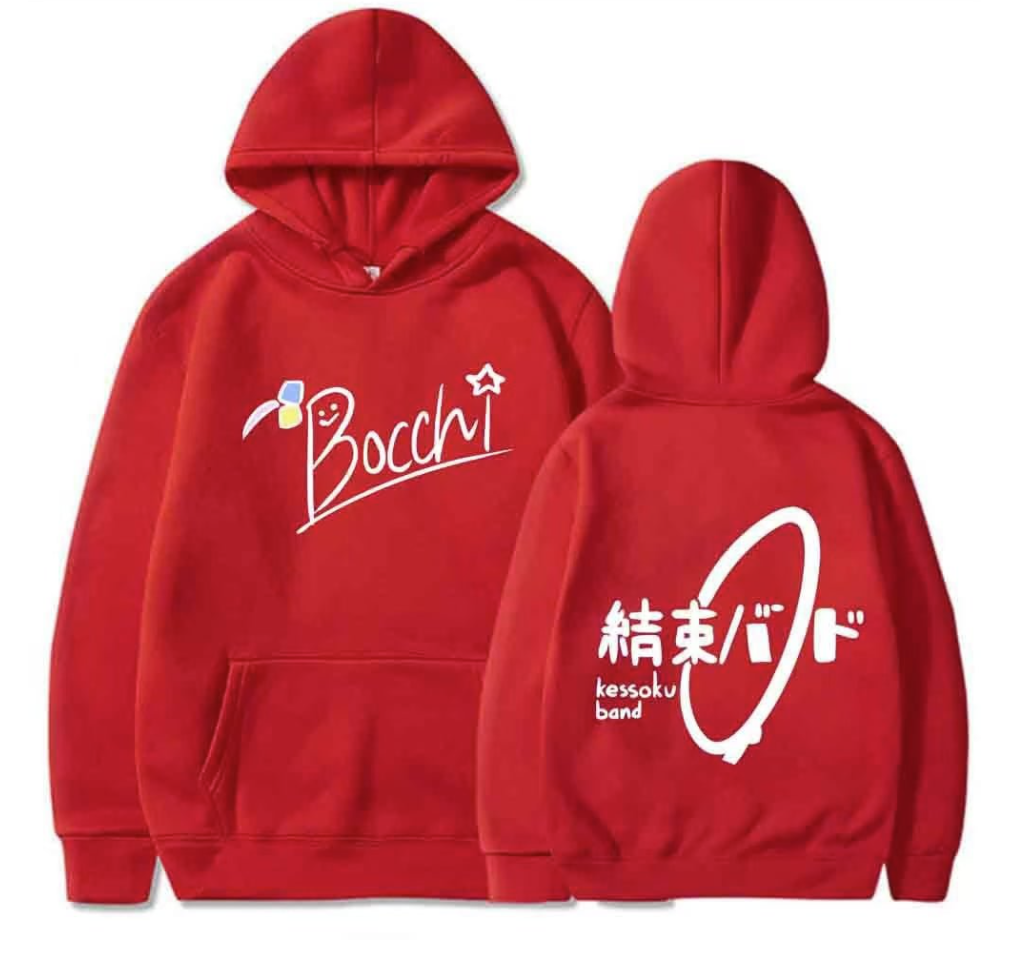 GFGSZTAFB Bocchi The Rock Anime Hitori Gotoh Merch Hoodie Pullover ...