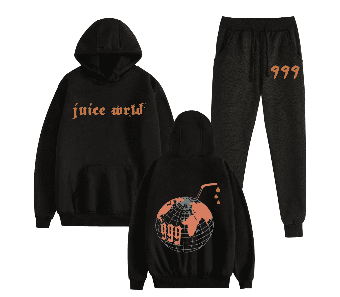 GFGSZTAFB JUICE WRLD Two-Piece Hoodie New Style 999 Rapper Hip Hoodie ...