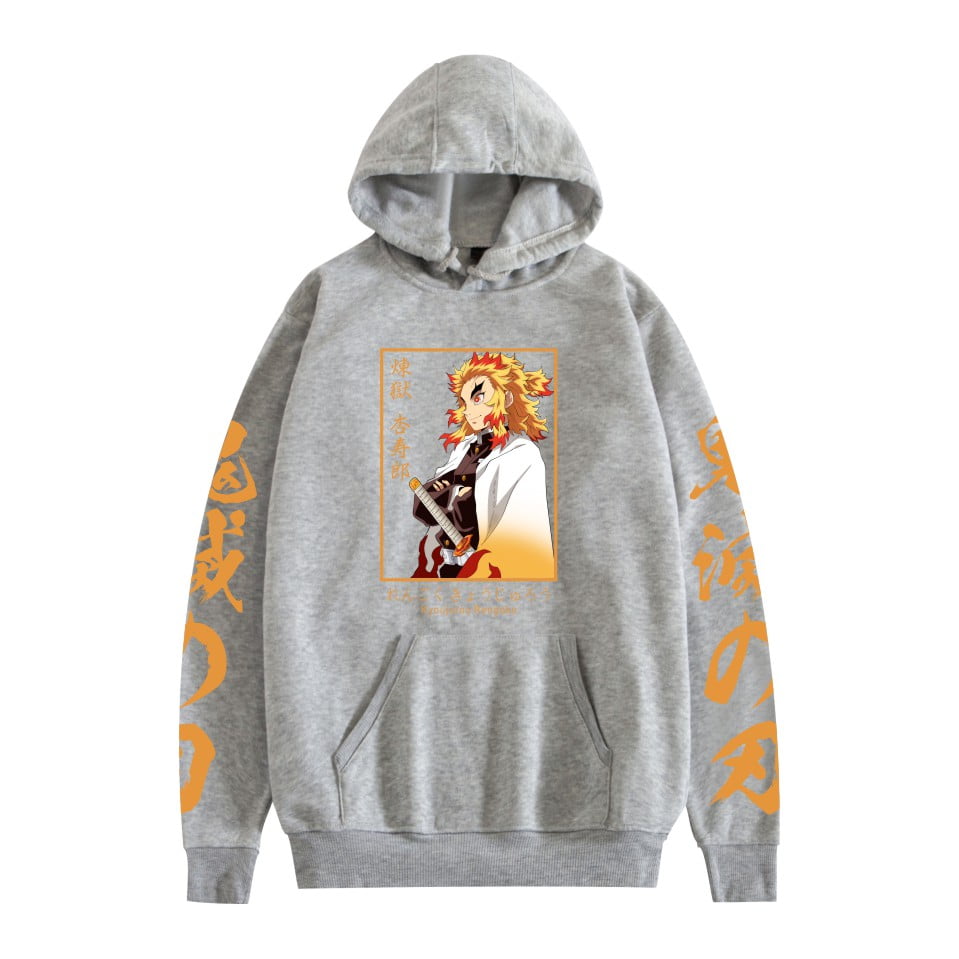 GFGSZTAFB Rengoku Kyoujurou Anime Hoodie Sweatshirt Fashion Men/Women ...