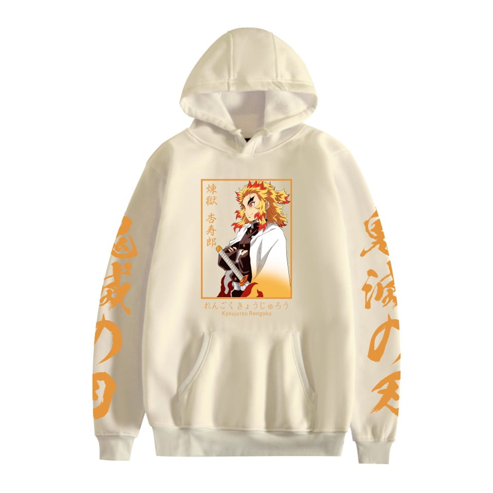 GFGSZTAFB Rengoku Kyoujurou Anime Hoodie Sweatshirt Fashion Men/Women ...