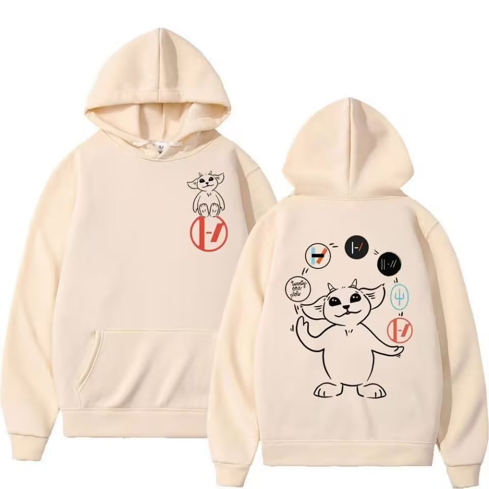 GFGSZTAFB Twenty One - Pilots Hoodie Rock Hip-Hop Tour Pullover Sheep ...