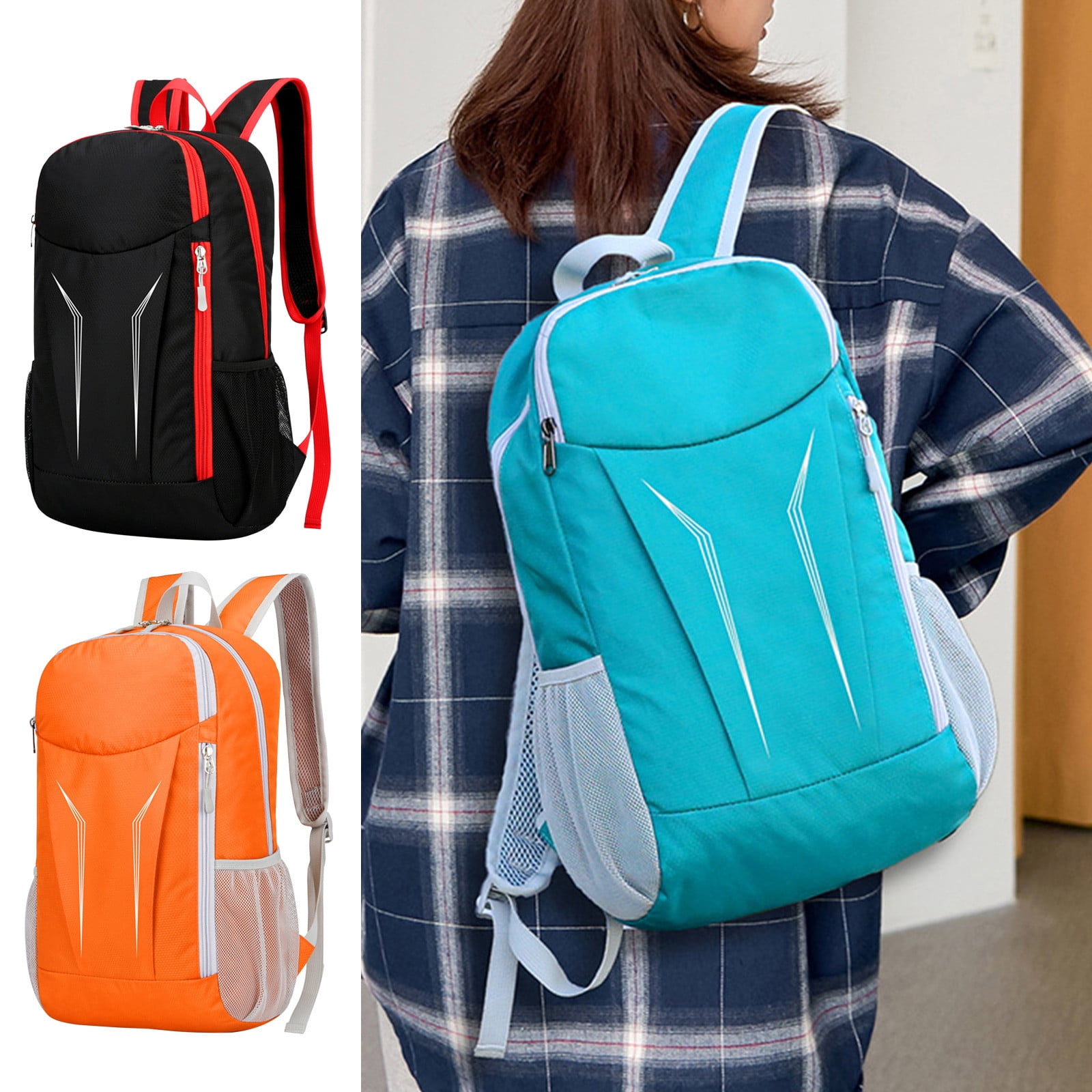 GFHFHITJ Backpack,Lightweight Hi Backpack Water, 16L Packable Daypack ...