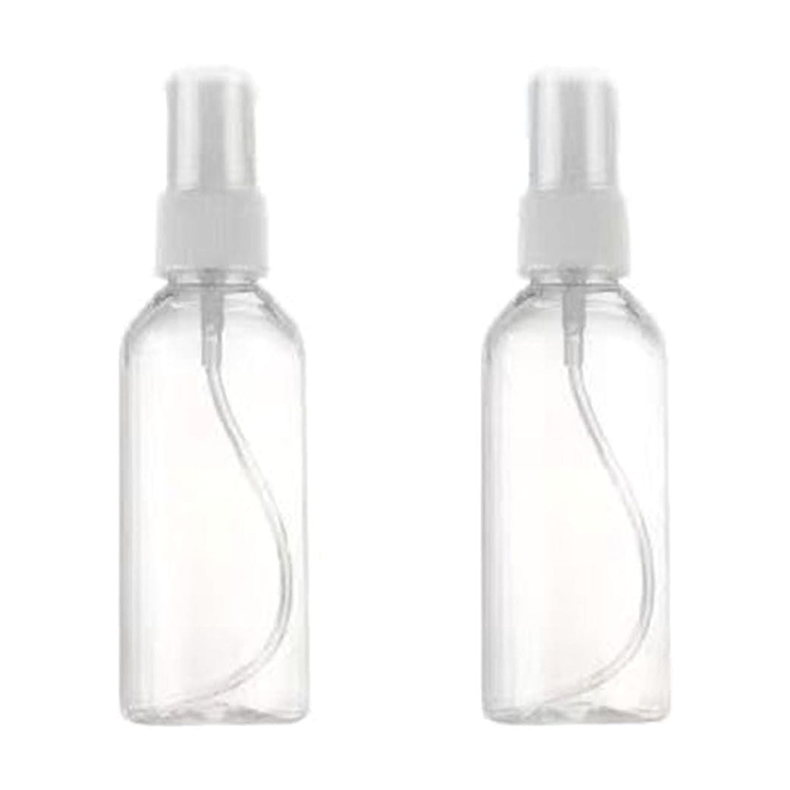 GFHFHITJ Empty Plastic Spray Bottle with Black Sprayers - Adjustable ...