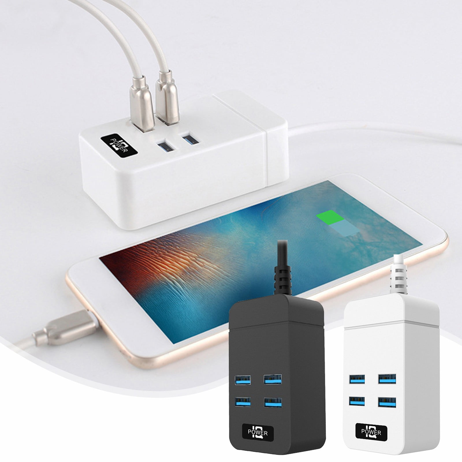 GFHFHITJ Four USB Interface Sockets With Sturdy Material Intelligent ...