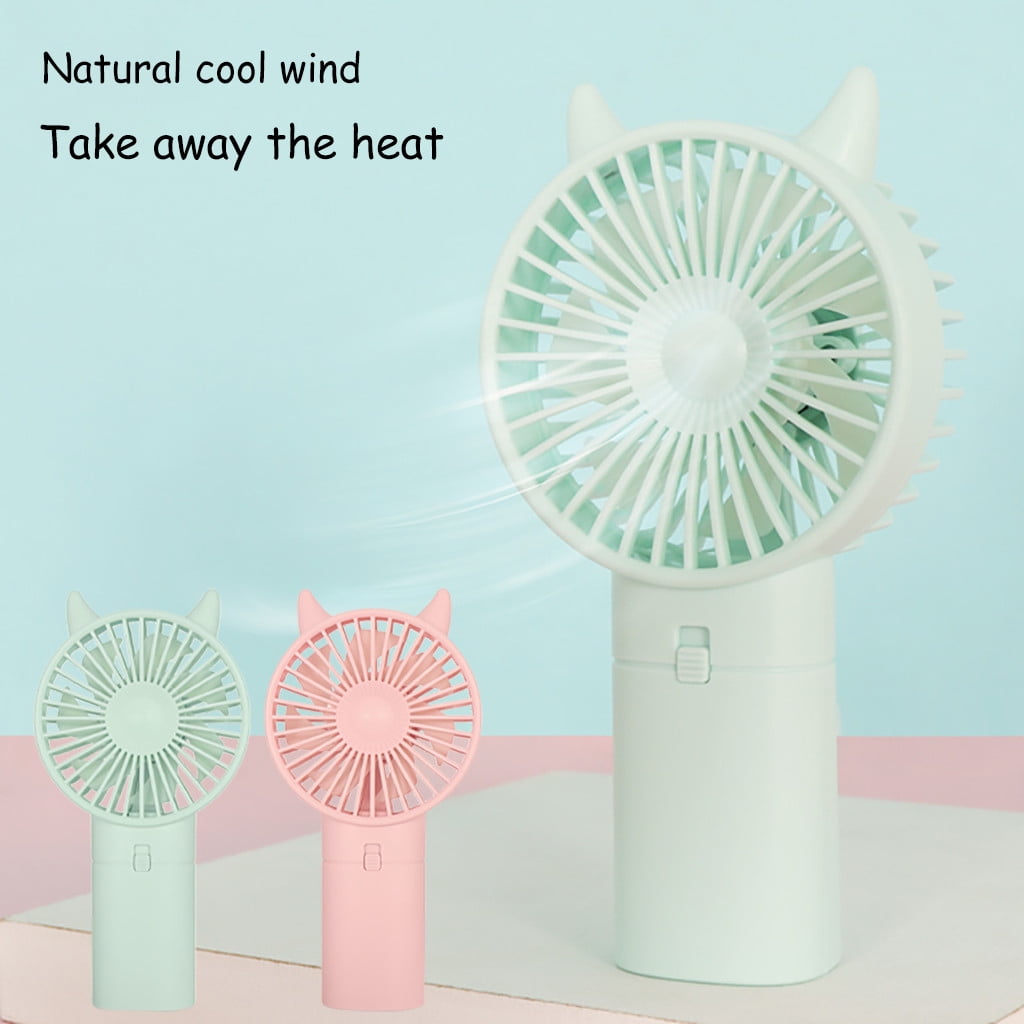 GFHFHITJ Portable Mini Fan Silent Fan Electric Hand Fan Handheld ...