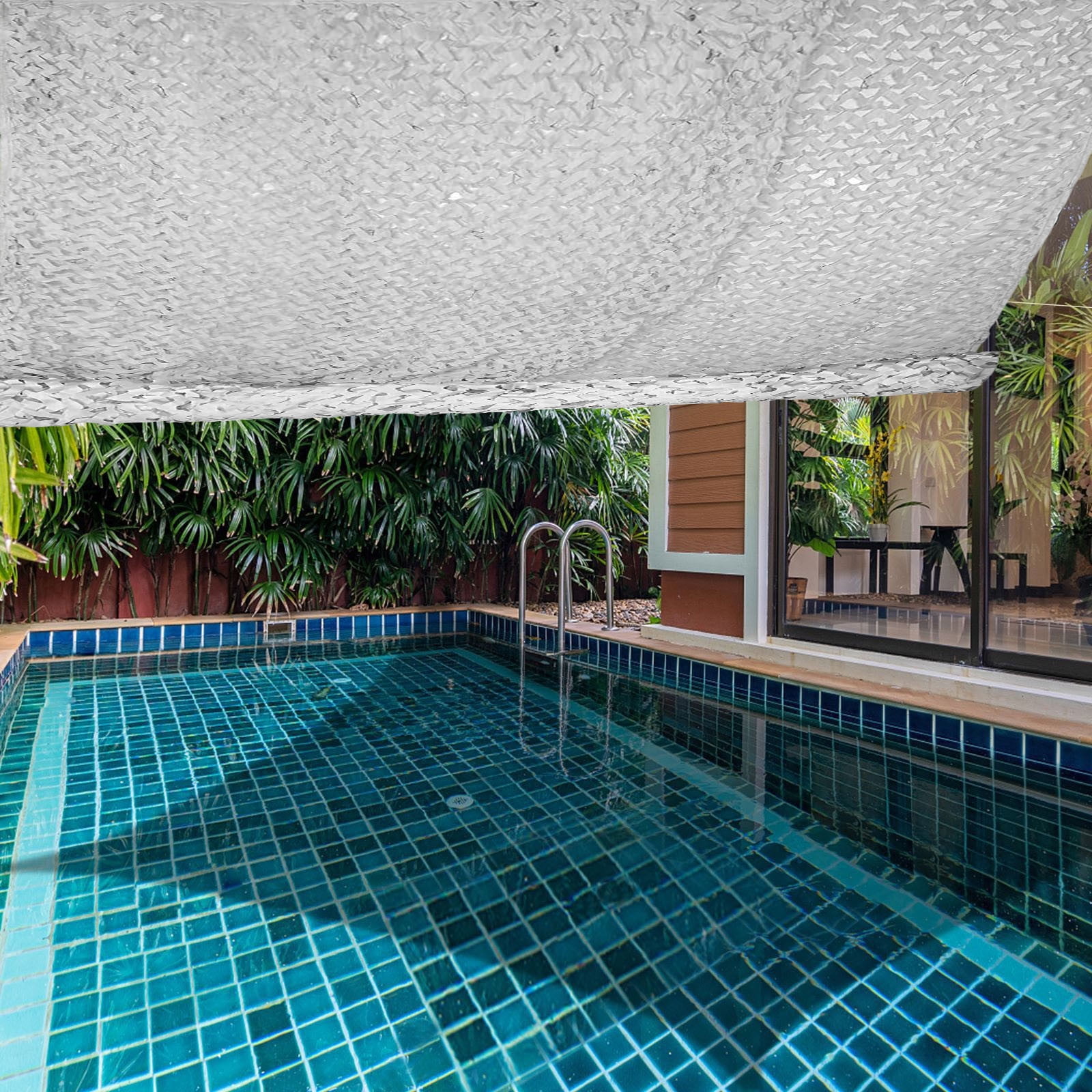 GFHFTJ Sun Shade CANOPYS Outdoor Sunshade Swimming Pool Sun Awning ...