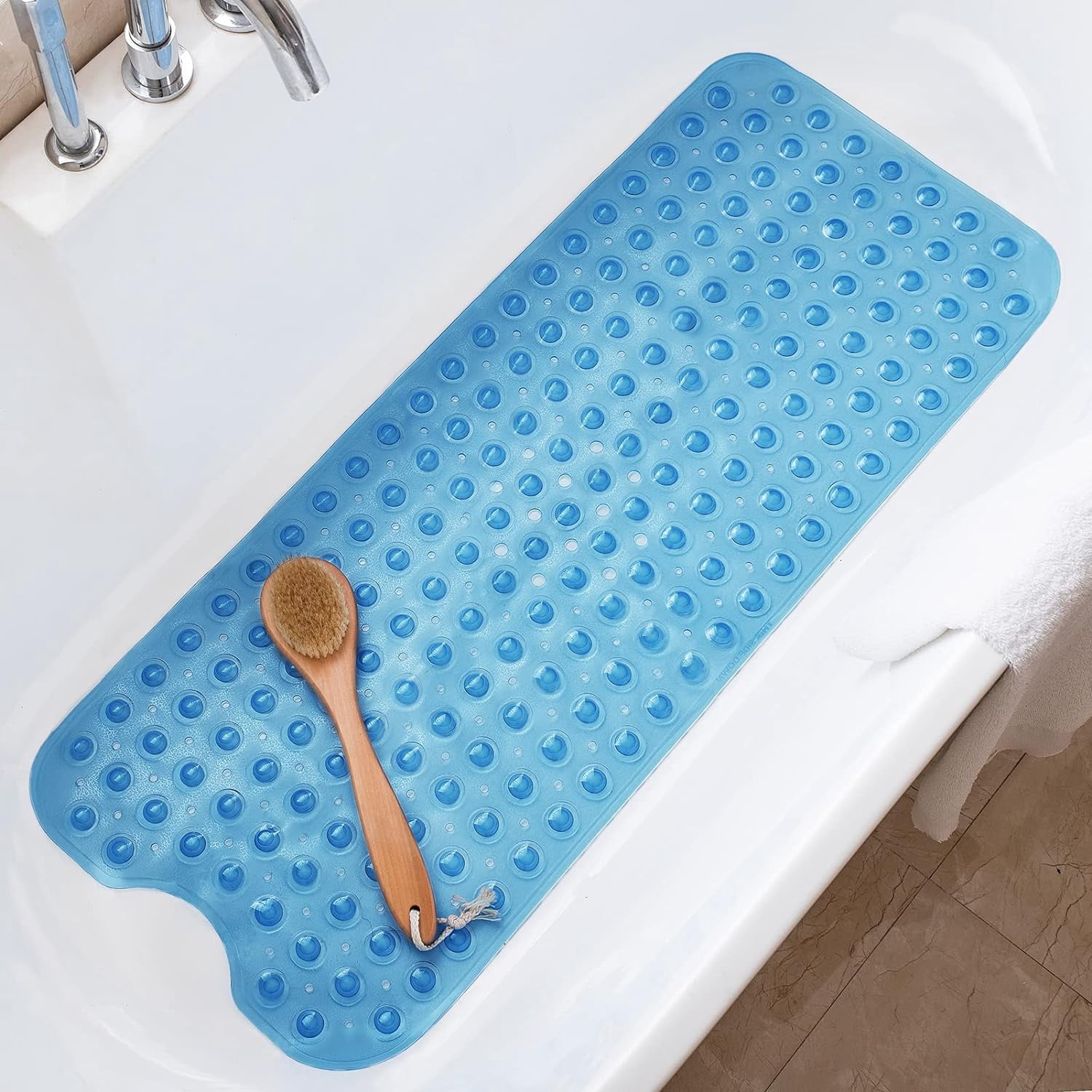 GFJASH-Tree Bud Bathtub Mats for Shower Tub Non-Slip Bath Mat 39 x 16 ...