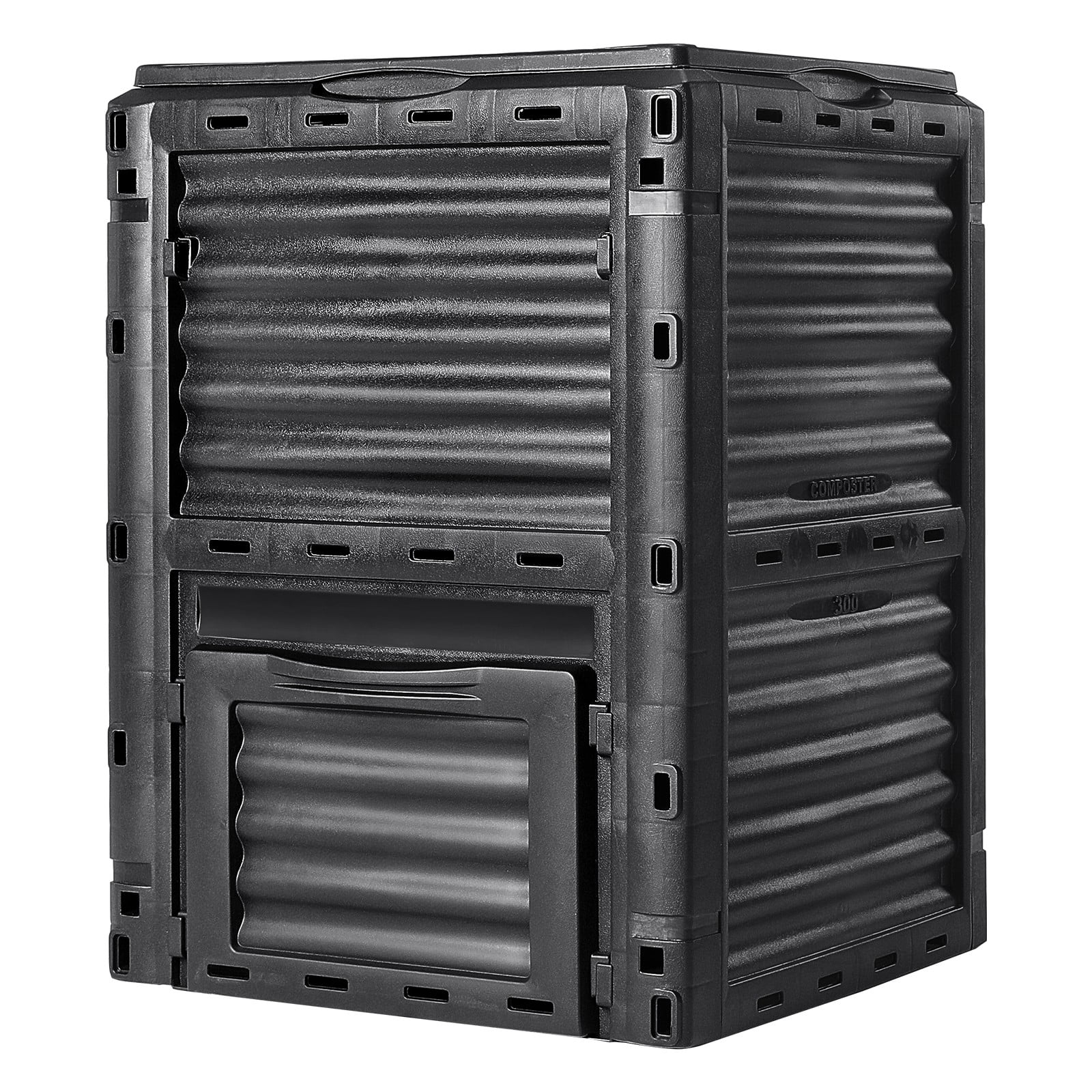 GFNXYI 80 Gallon Outdoor Compost Bin, 300L Large Capacity BPA-Free ...