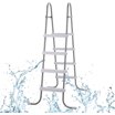 "Intex Steel Frame Above Ground Pool Ladder with Steps Platform for 42 ...