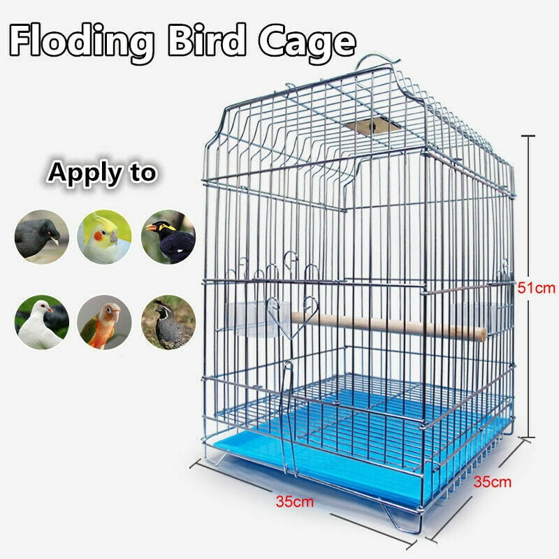 GFNXYI Small Bird Travel Cage-Lightweight Small Birds Starter Kit with ...