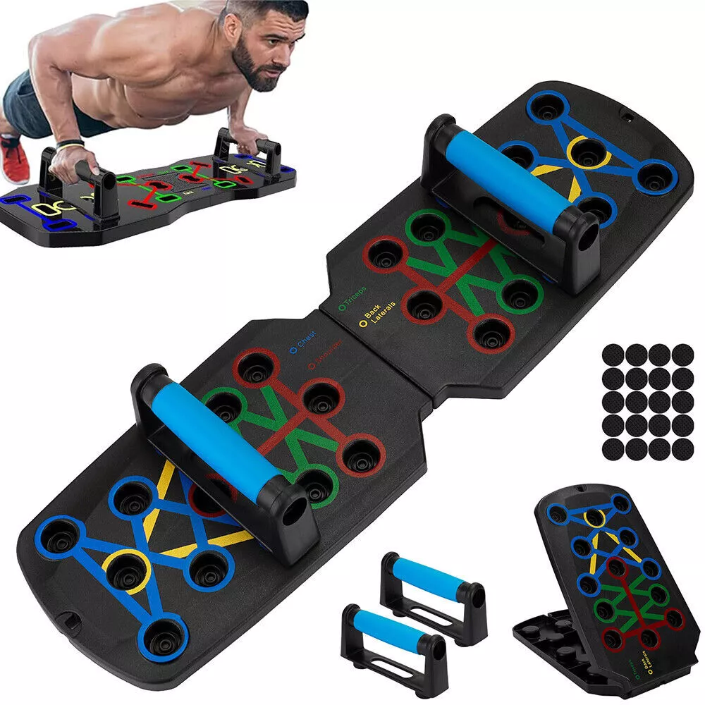 GFNXYI28 in 1 Push Up Rack Board System Fitness Workout Train Home Gym ...