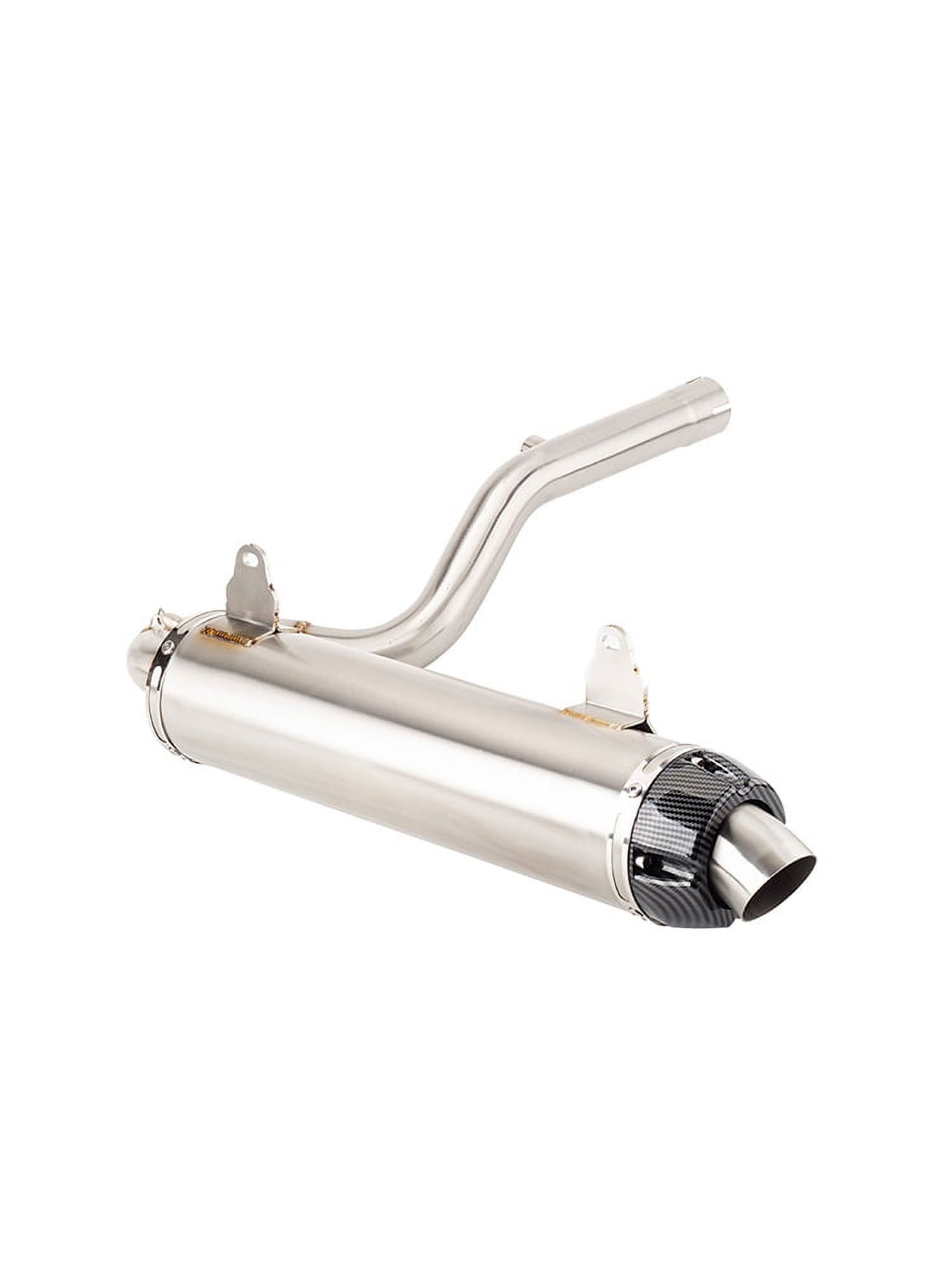 GFYSHIP ATV Escape Slip-on Motorcycle Exhaust Muffler With Mid Link ...