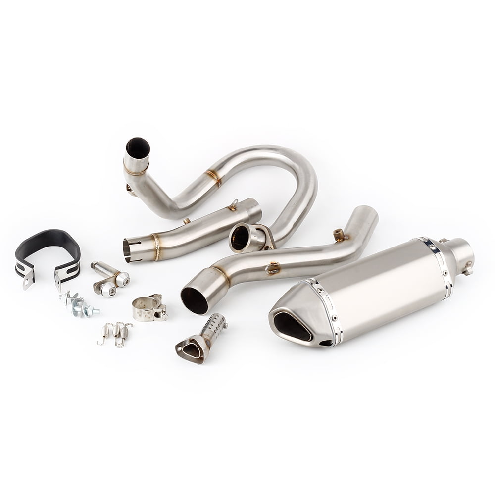 GFYSHIP Motorcycle Exhaust Muffler, 304 Stainless Steel, Fits Suzuki ...