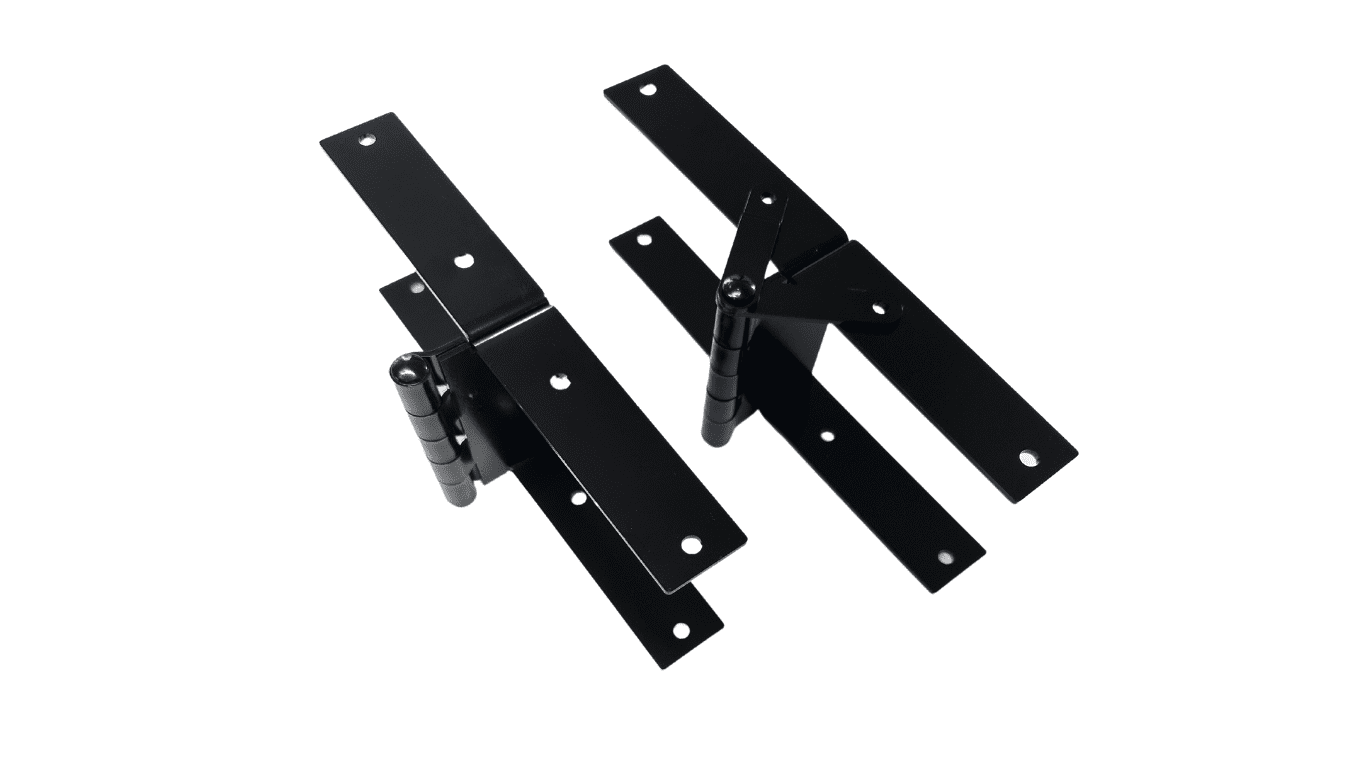 GForce Wood Gate Hinges - Build A Fence Gate The Easy Way - One Person ...