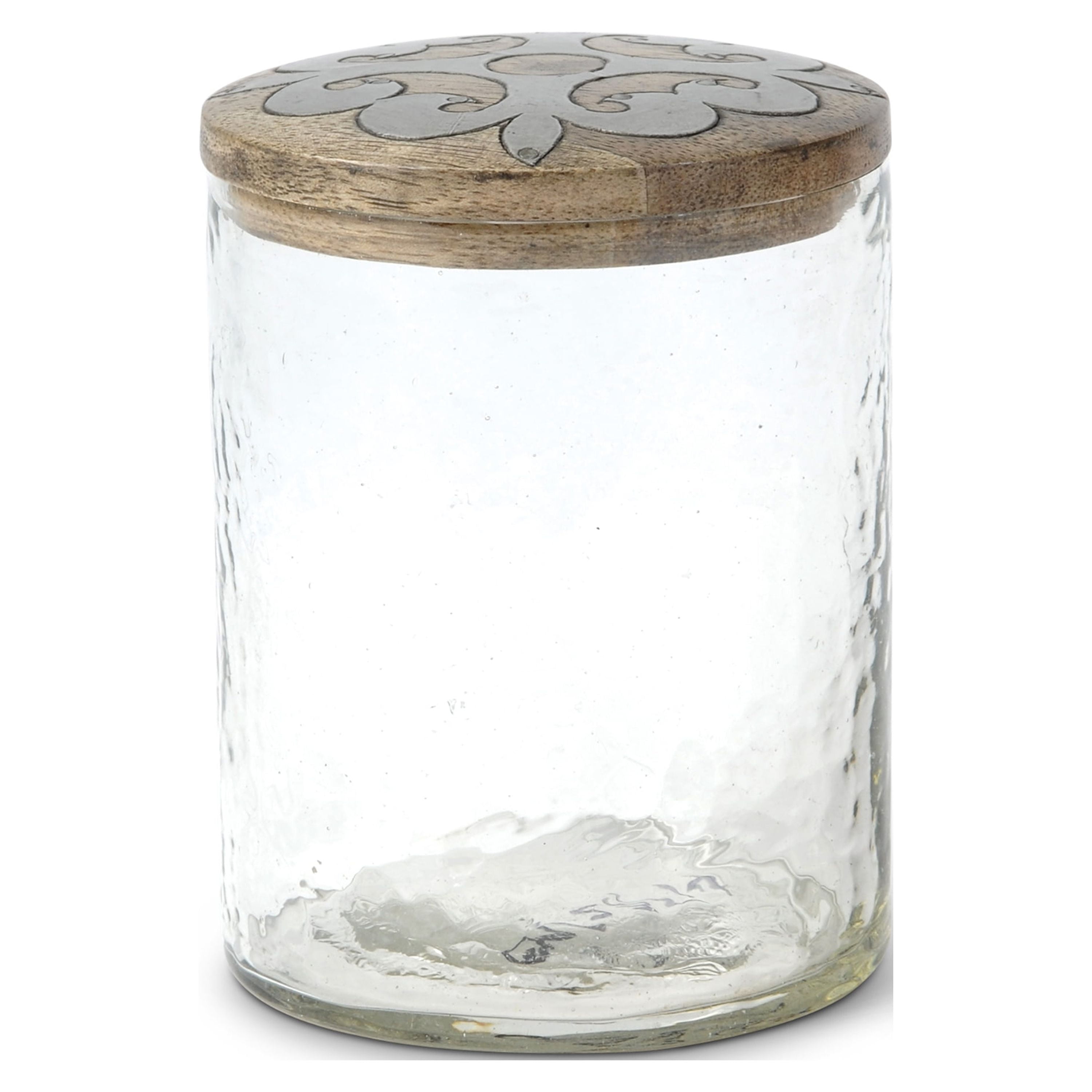 GG Collection Glass Jar with Wood Top - Walmart.com