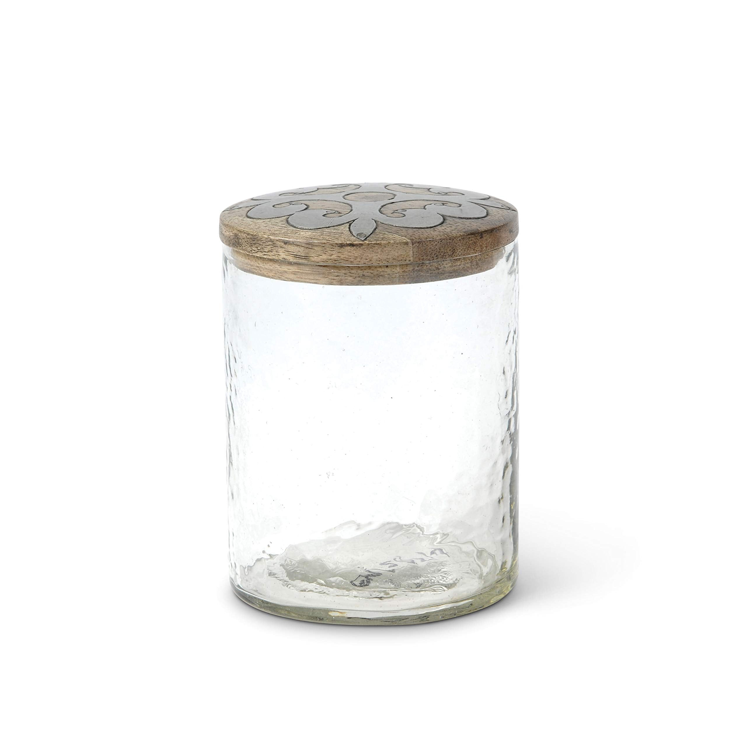 GG Collection Glass Jar with Wood Top - Walmart.com