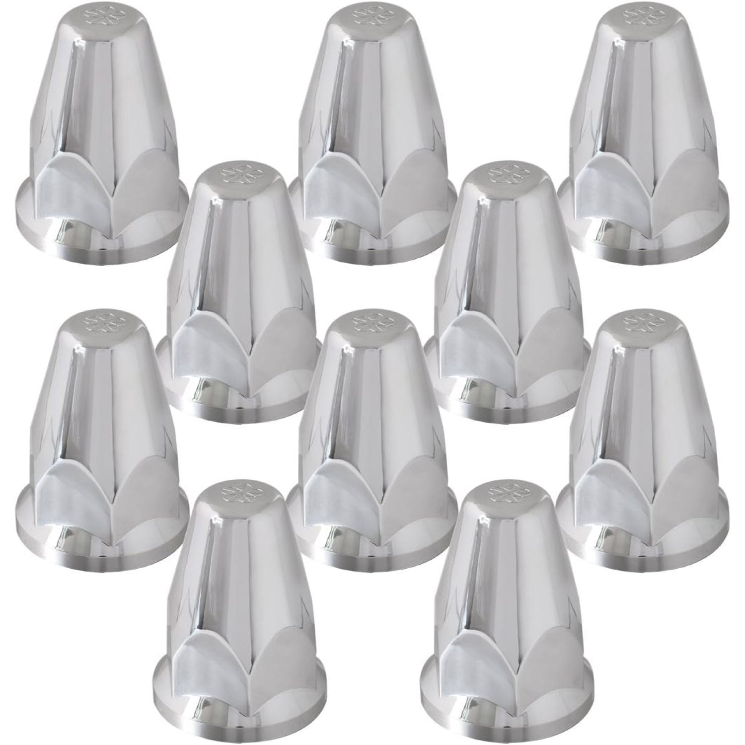 GG Grand General 10275SP Chrome 33mm x 2-5/8" Plastic Push-On Nut Cover ...