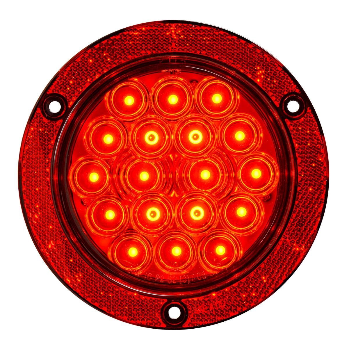 GG Grand General 75917 IFF17 4 Inches Fleet Red/Red 18 LED w/Reflector ...
