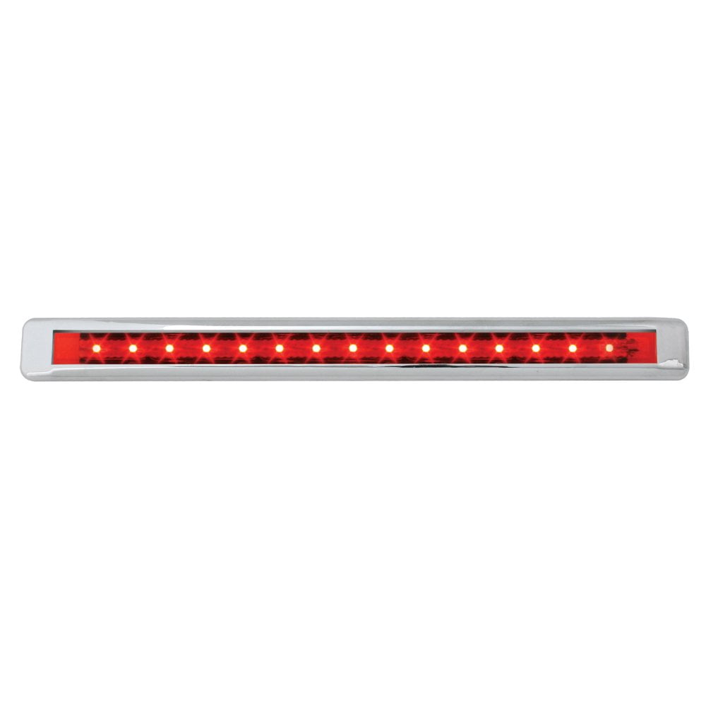GG Grand General 76125 Red 12"" Ultra Thin Surface Mount 15-LED Marker and Clearance Sealed ...