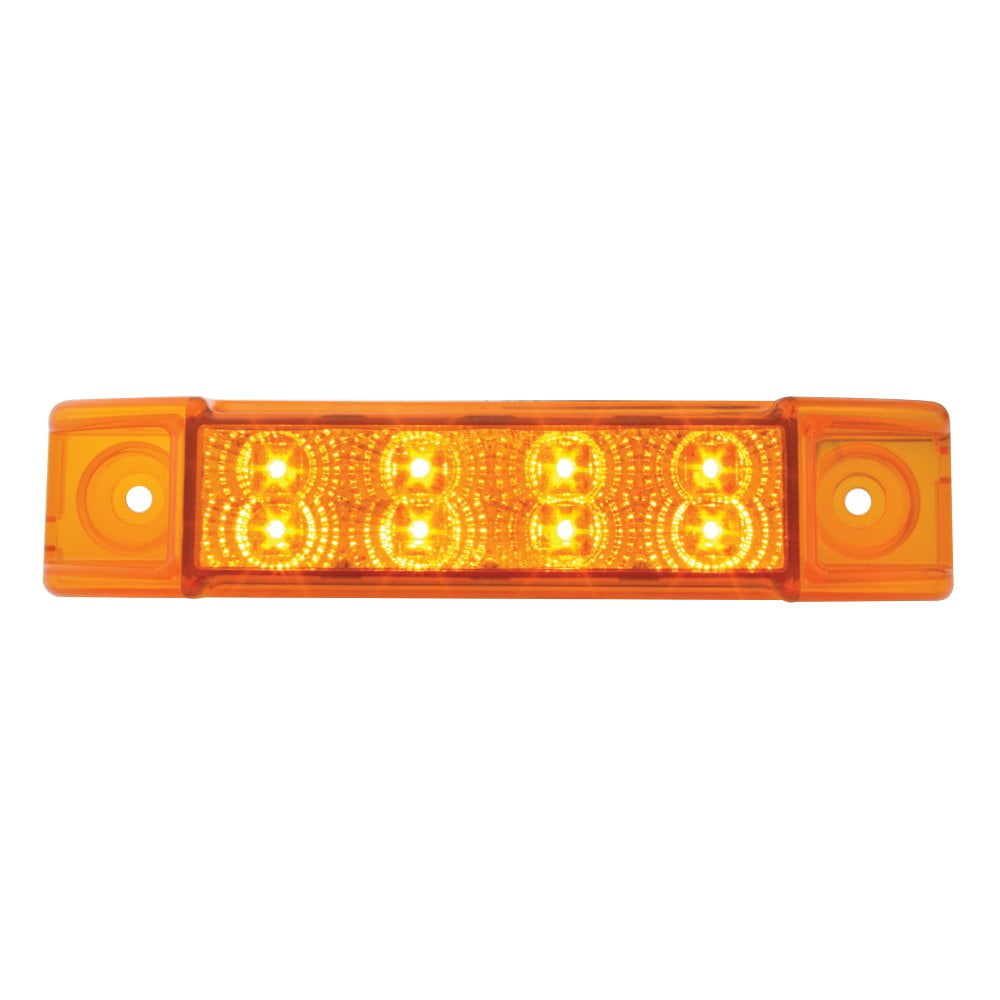 GG Grand General 76270 DHF10 6 Inches Rectangular Spyder Amber/Amber 8 ...