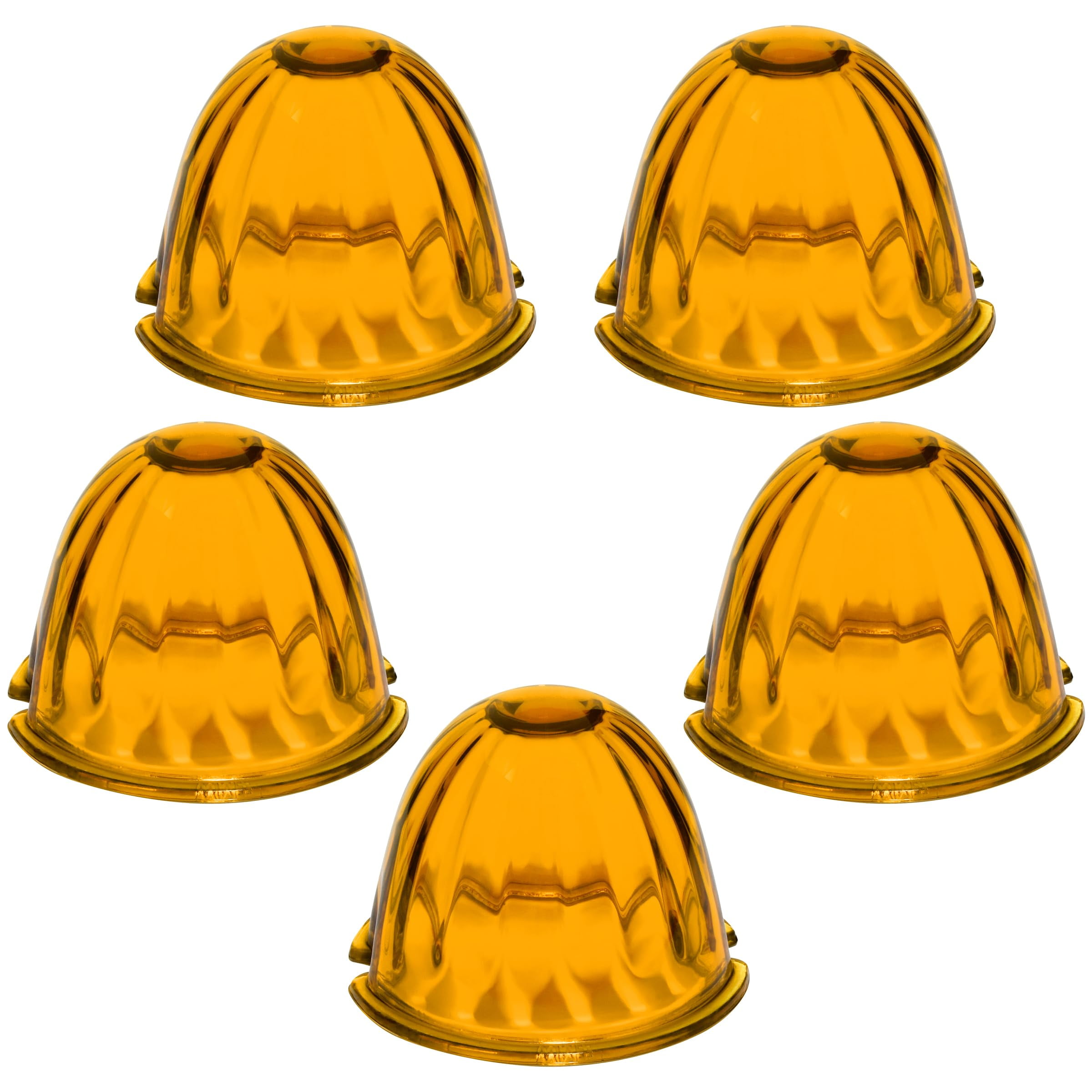 GG Grand General A92401 OIF8 3.5" Light Amber Watermelon Plus Glass ...