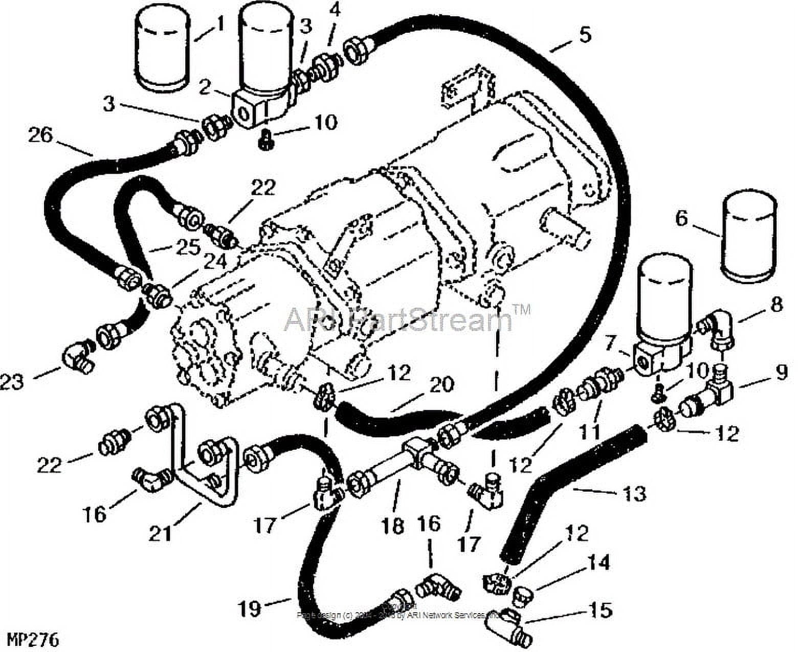 GG170-32672 FILTER ELEMENT, 10 MICRON fits JOHN DEERE (New OEM ...