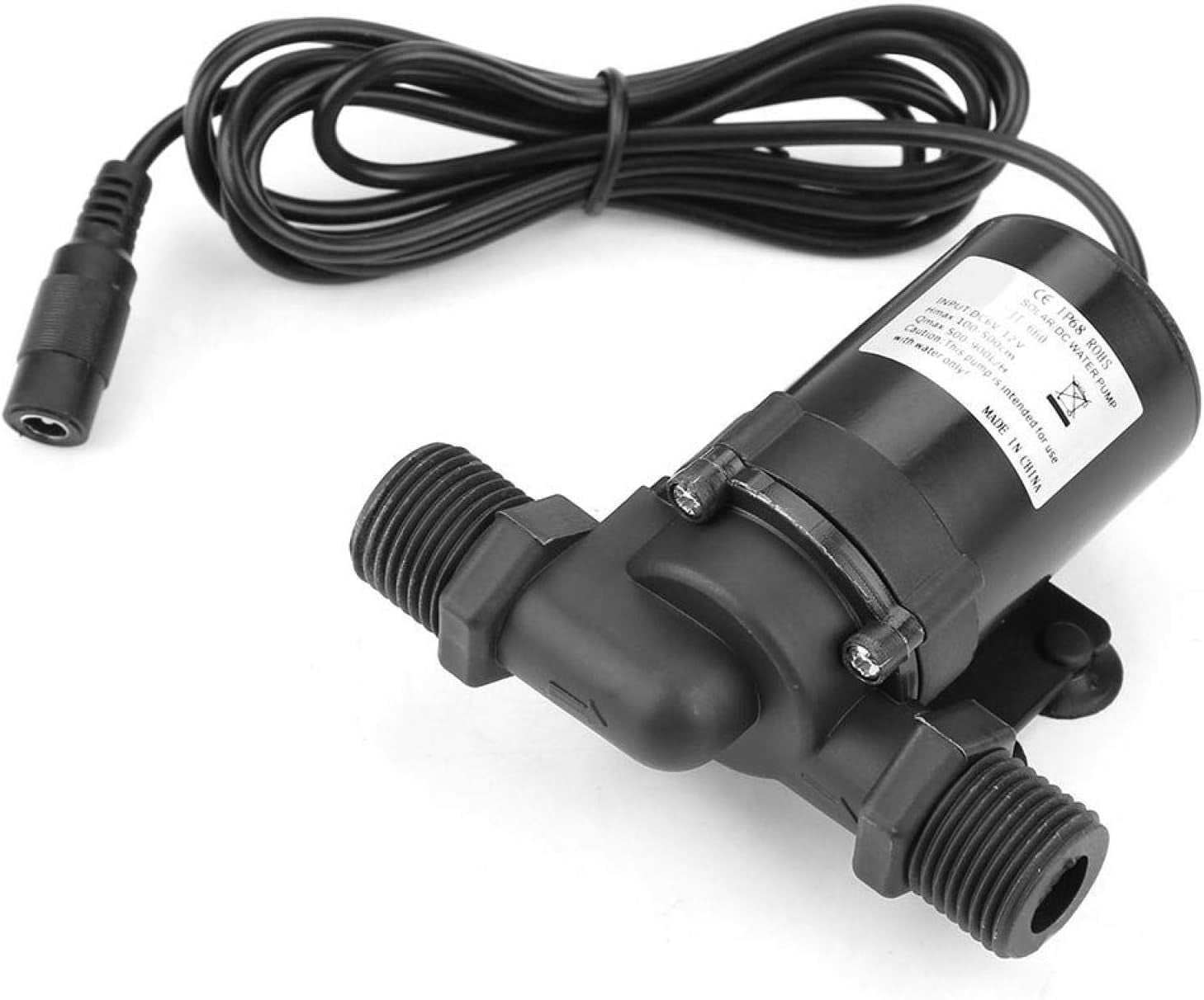 DJH-12V Dc Brushless Water Pump,Jt-660D-12-40℃ ~100℃ Mini Hot Water Circulation Boost Pump ...