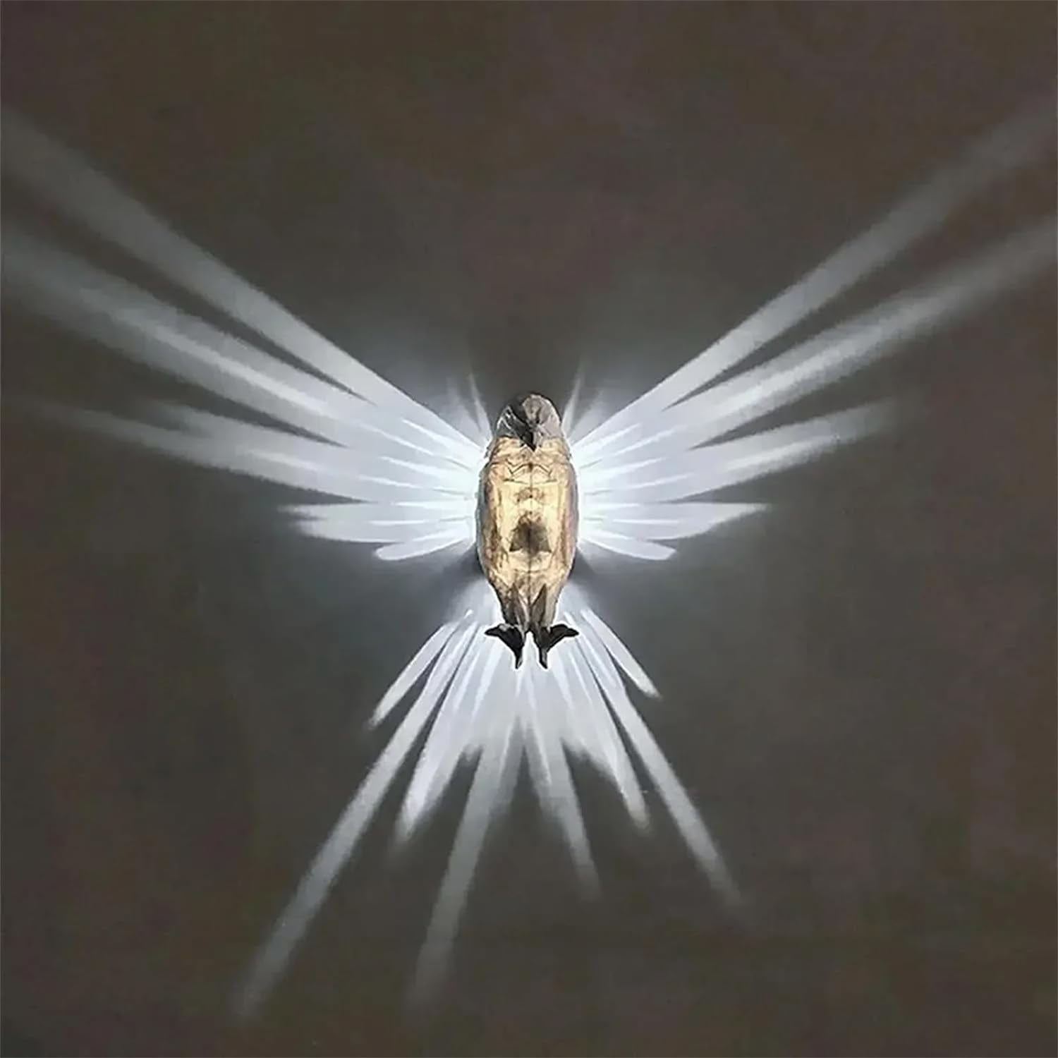 GGB-3D Animals LED Wall Light Night Owl Wall Lights Wall Bald Eagle ...
