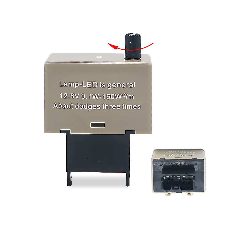 GGB-8-Pin Flashing Speed Adjustable Electronic LED Flasher Assy Relay ...