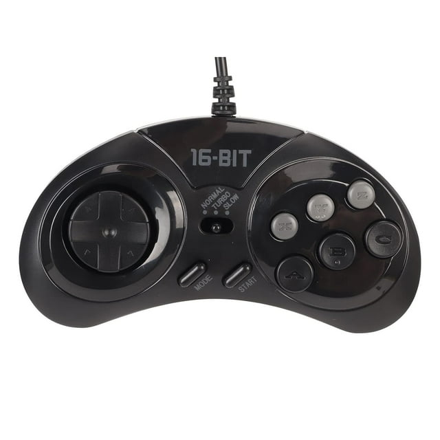 GGB-For Sega Gamepad Controller, 9Pin 16bit Game Controller 6 Buttons ...