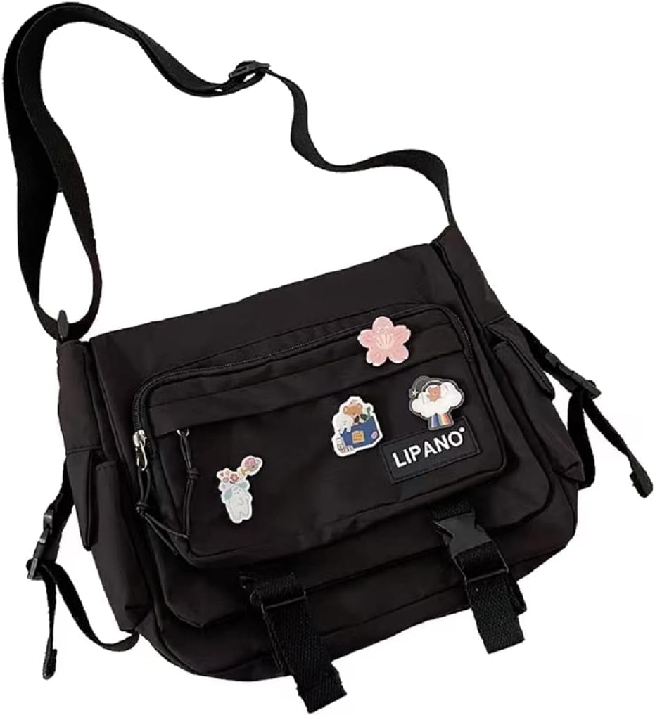 GGB-Kawaii Bag with Kawaii Stuffs Girls Messenger Bag Japanese Harajuku ...