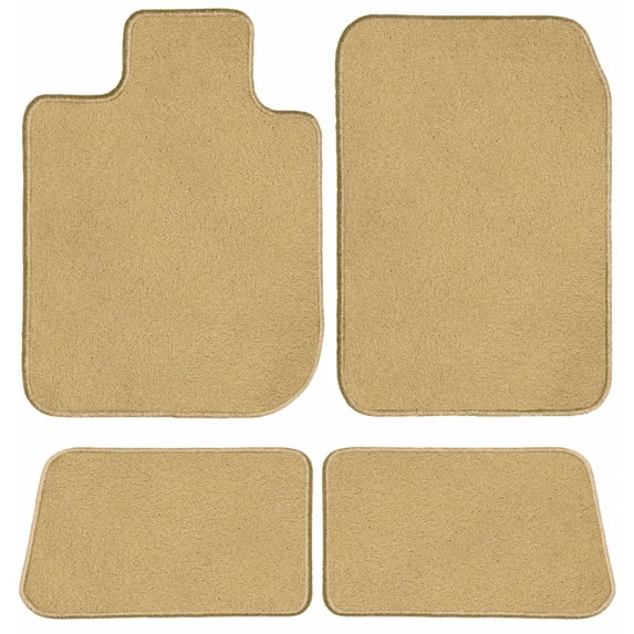GGBAILEY Ford F-150 (SuperCrew) Beige Classic Carpet Car Mats / Floor ...