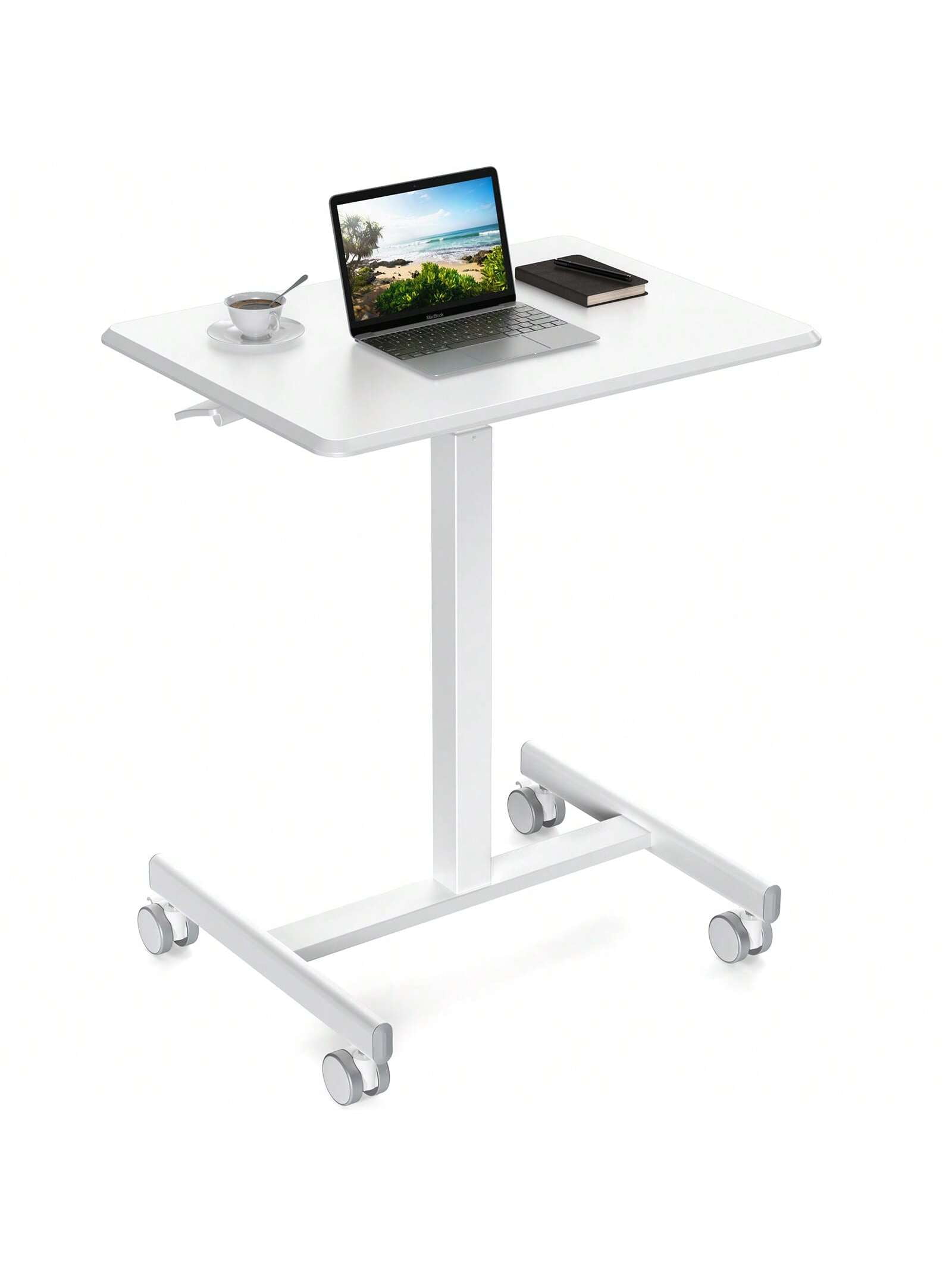 GGBDNPSmall Mobile Rolling Standing Desk Rolling Desk Laptop Computer ...