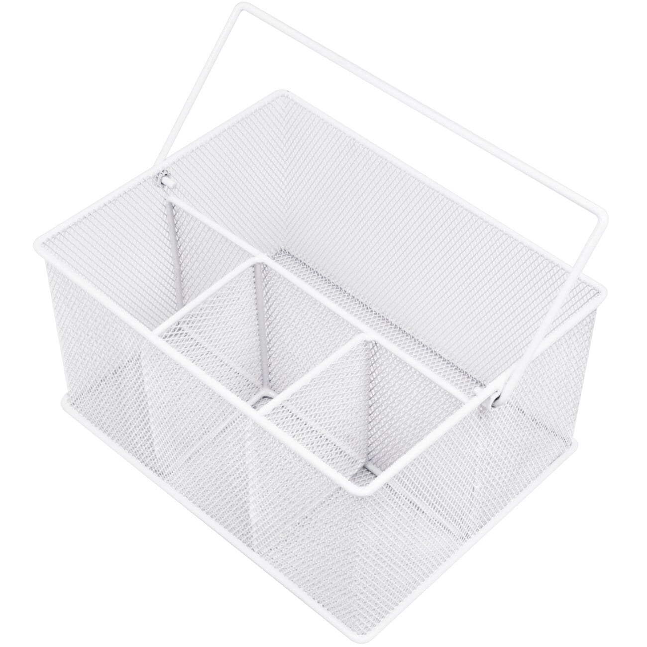 GGI International Utensil Caddy, Multi-Purpose Steel Mesh Silverware ...