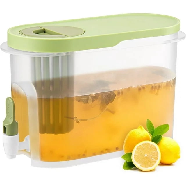 GGIU 1 Gallon Drink Dispenser with Spigot, Lemonade Stand Juice Jug ...