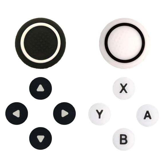 GGMCN Cross D-Pad Button Caps Switch 2 Thumb Grip Caps Set, Creative ...