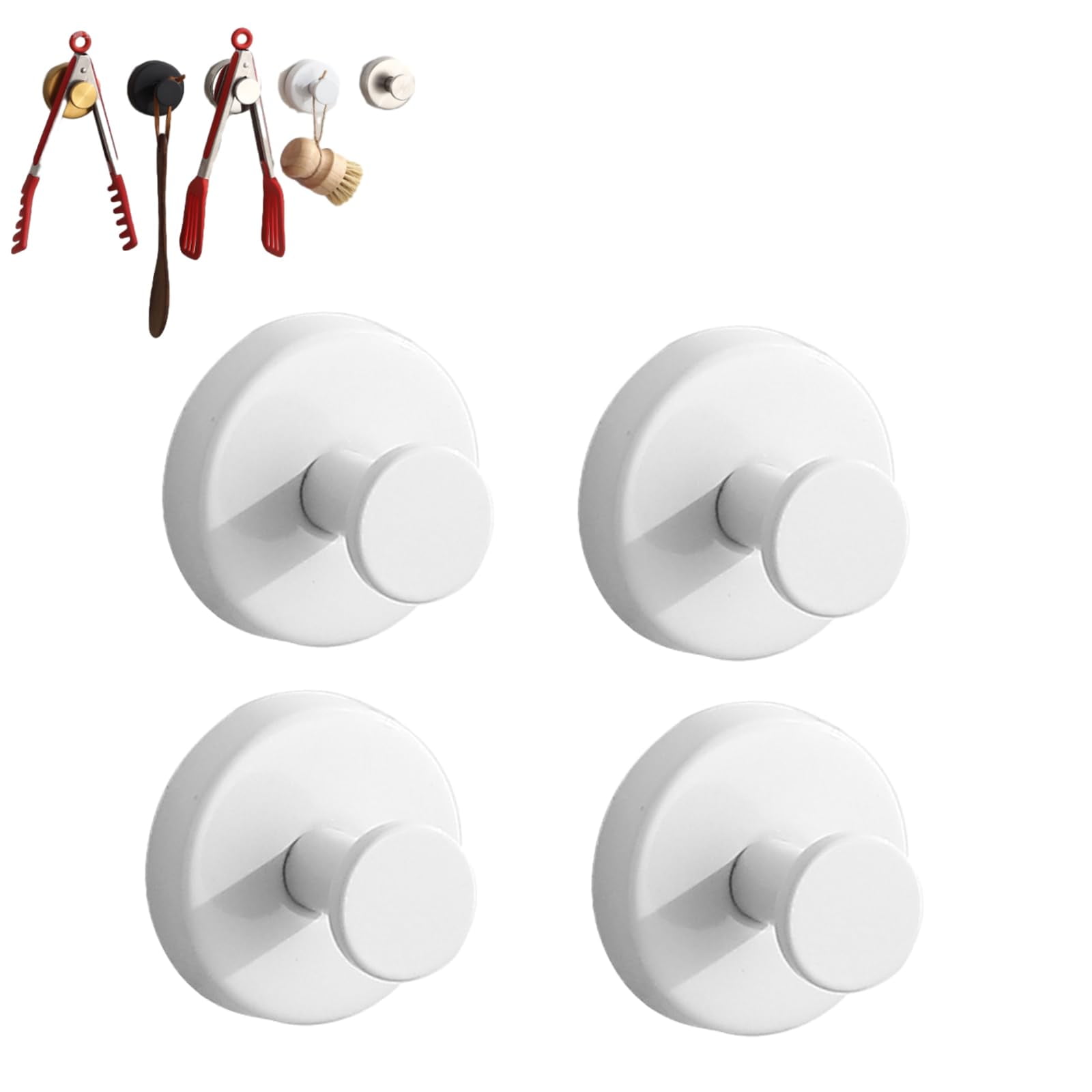 GGMCN Suction Cup Hooks, Upgraded Suction Cup Hooks, Stainless Steel ...