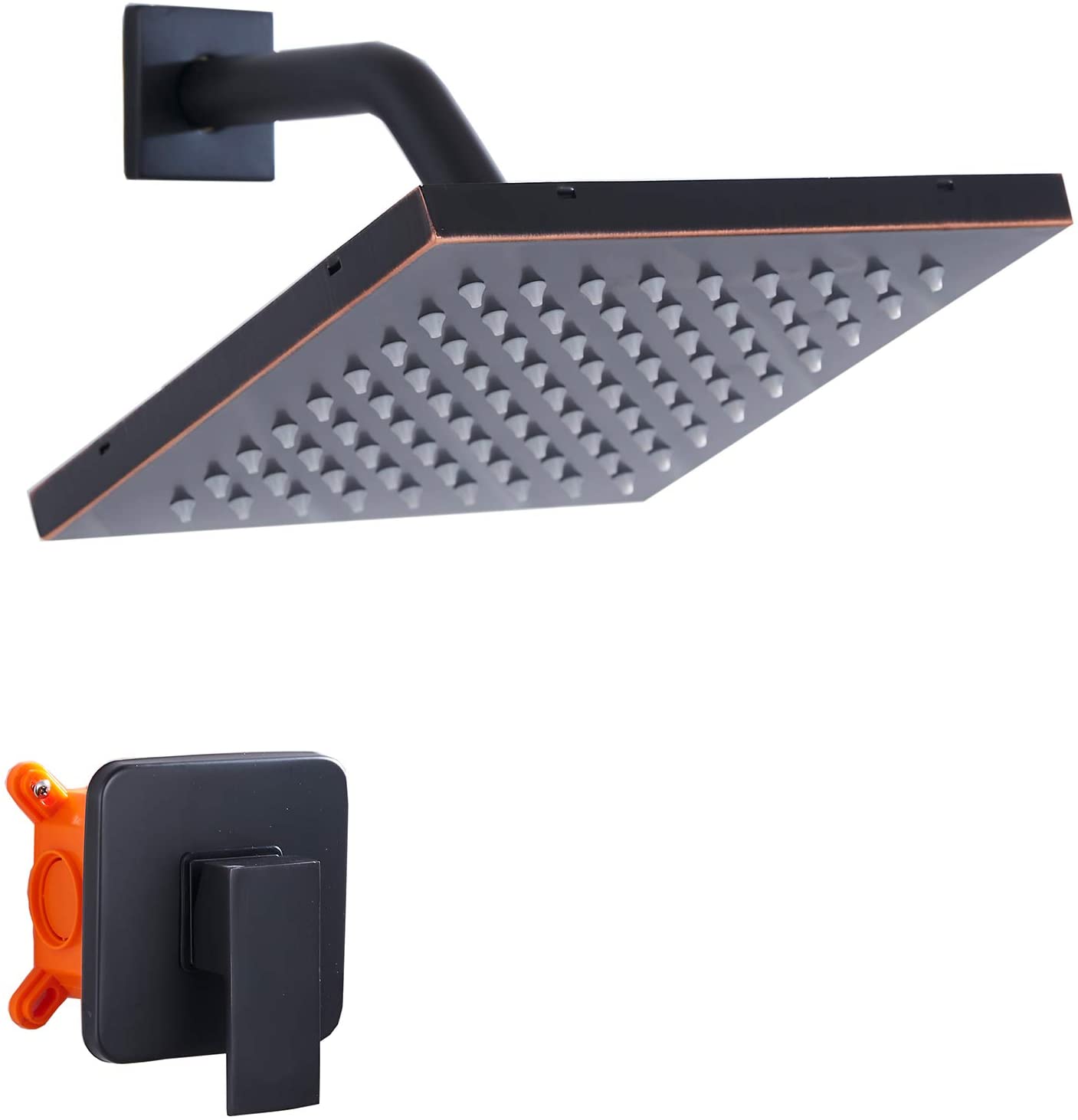 GGStudy Single Function Shower Trim Kit with Rough-in Valve Shower Set ...