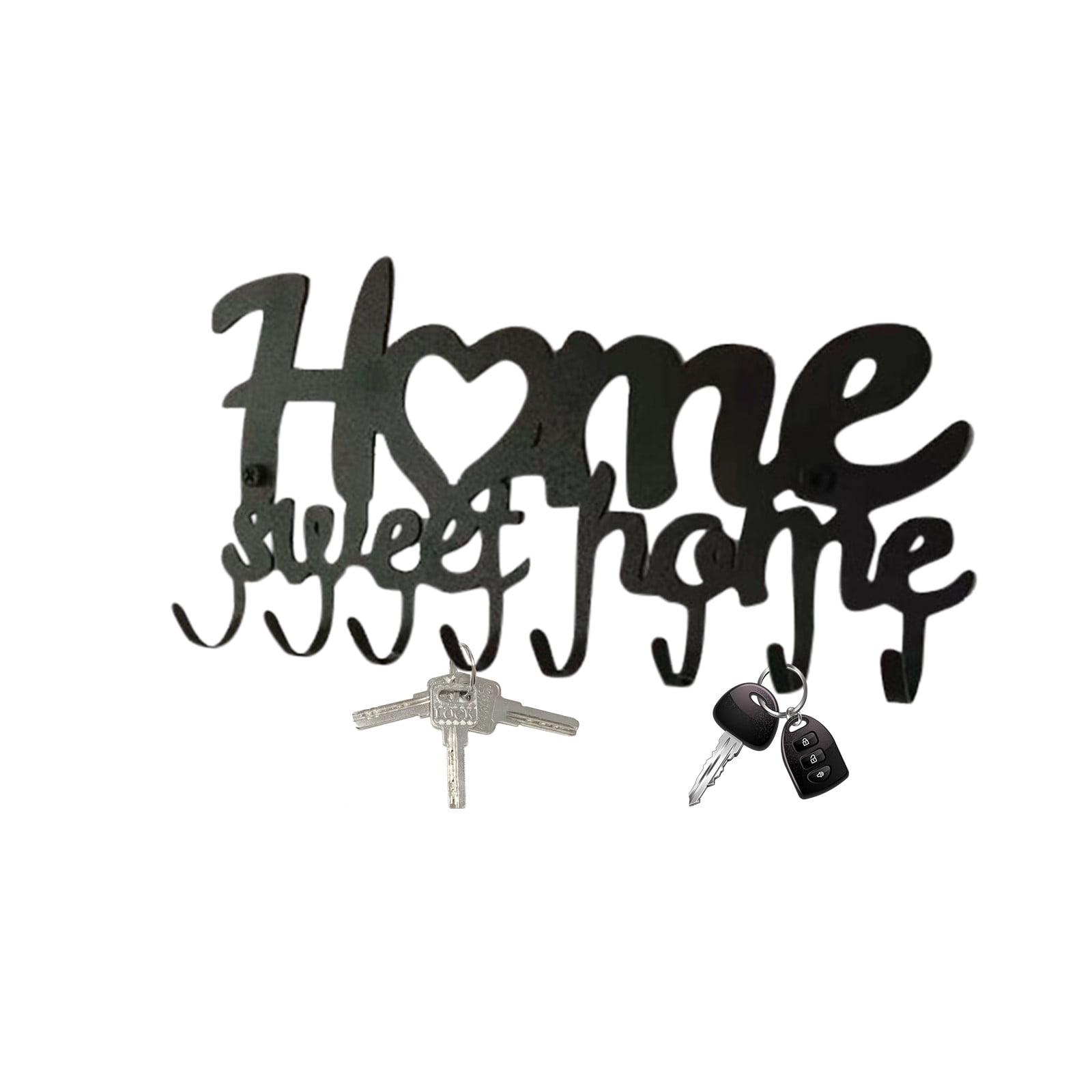 GGdda Hanging Key Holder Wall Mount Over The Door Organizer Key Holder ...