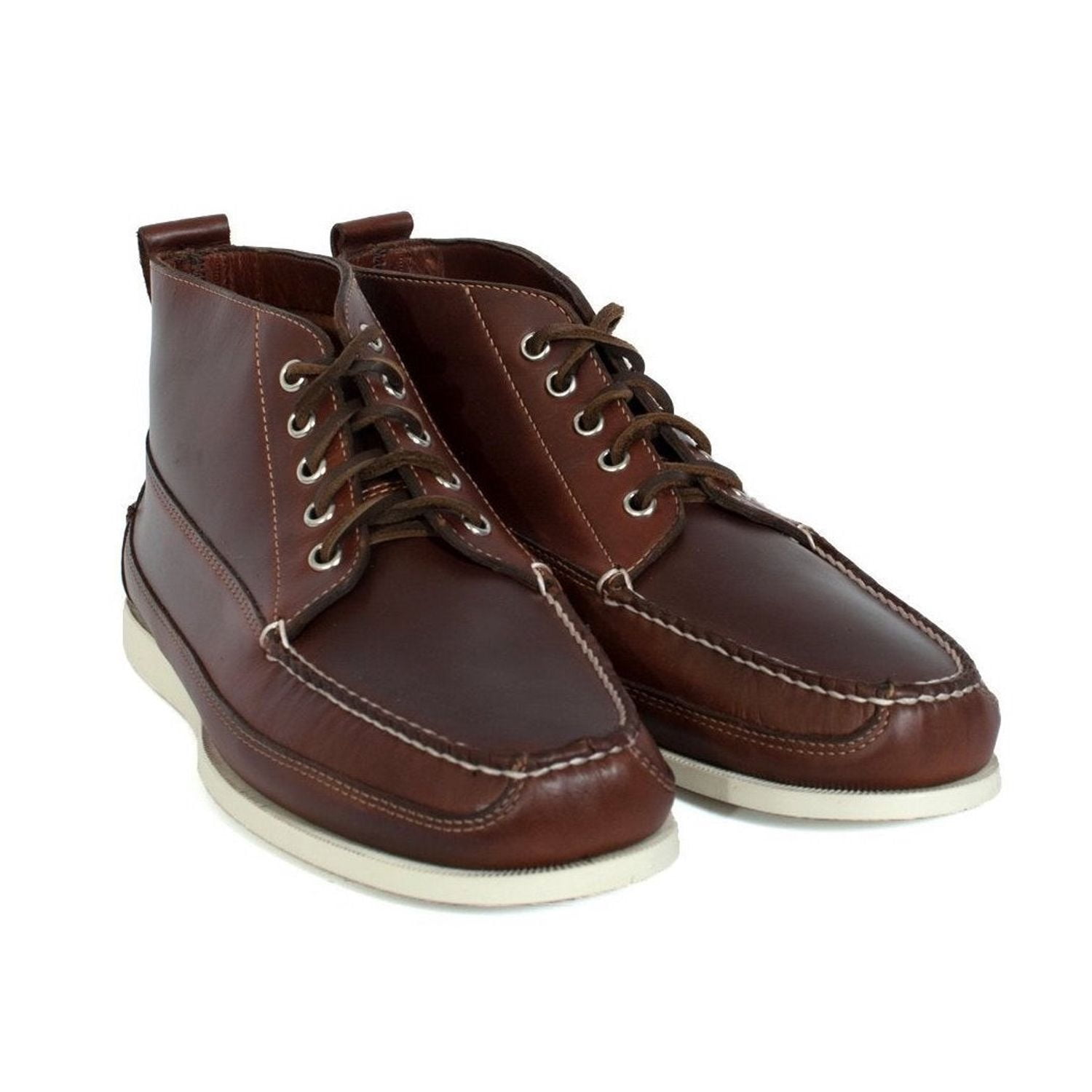 GH BASS&CO Men Camp Moc Ranger Pull Up, Dark Brown 12 - Walmart.com