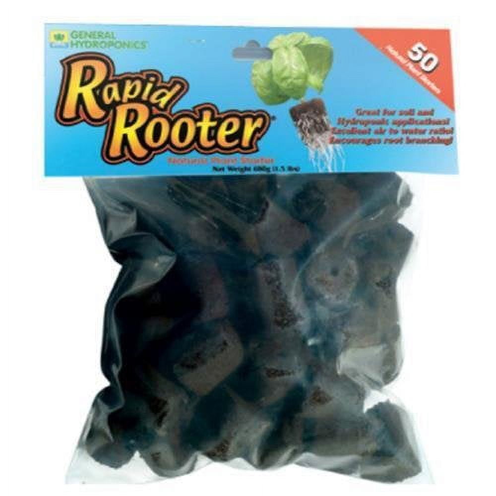 GH Rapid Rooter Hydroponic Grow Kit, Natural Plant Starter with 50 ...