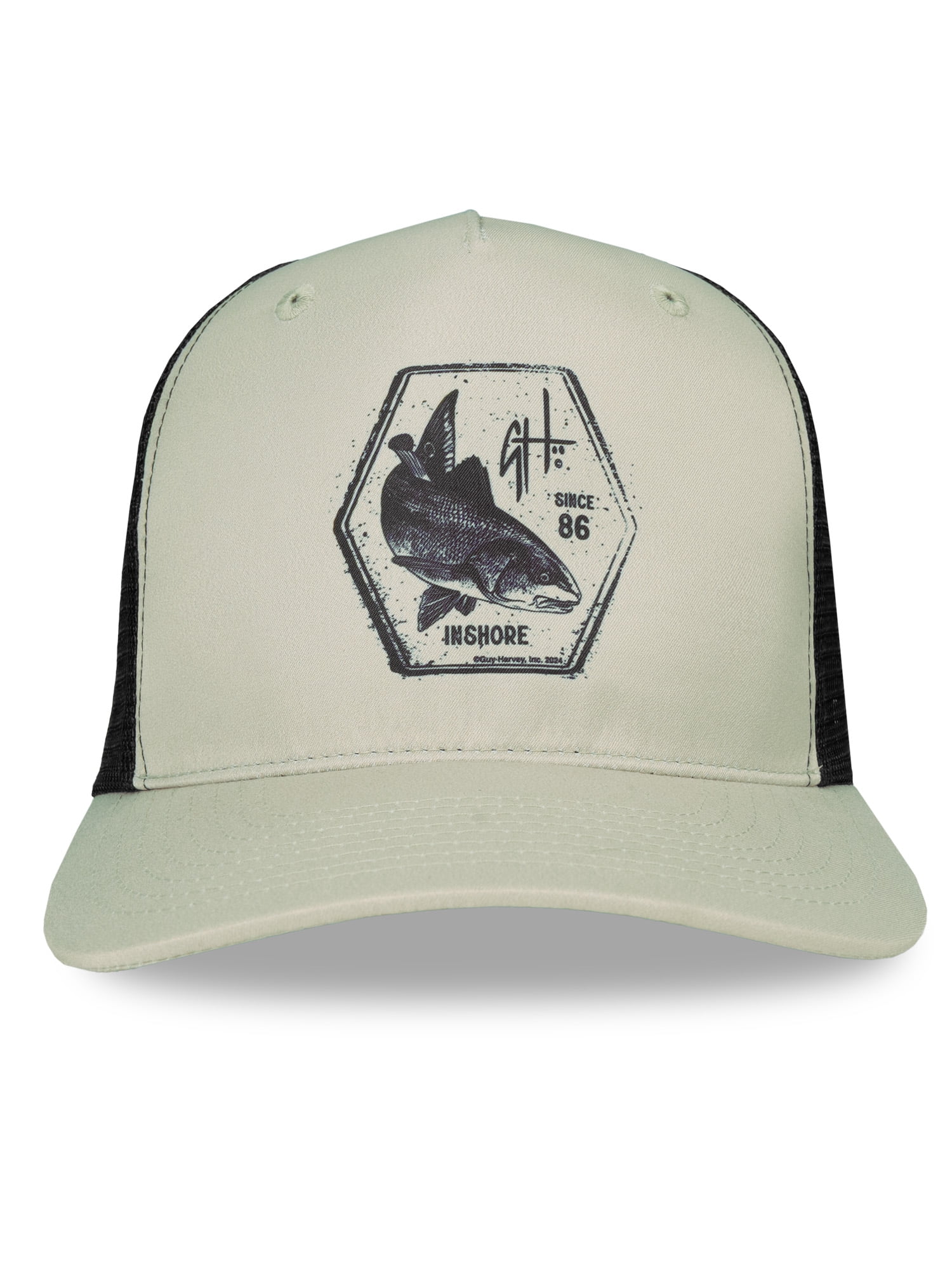 GH by Guy Harvey Men's Mid Grey Fishing Hat - One Size - Walmart.com