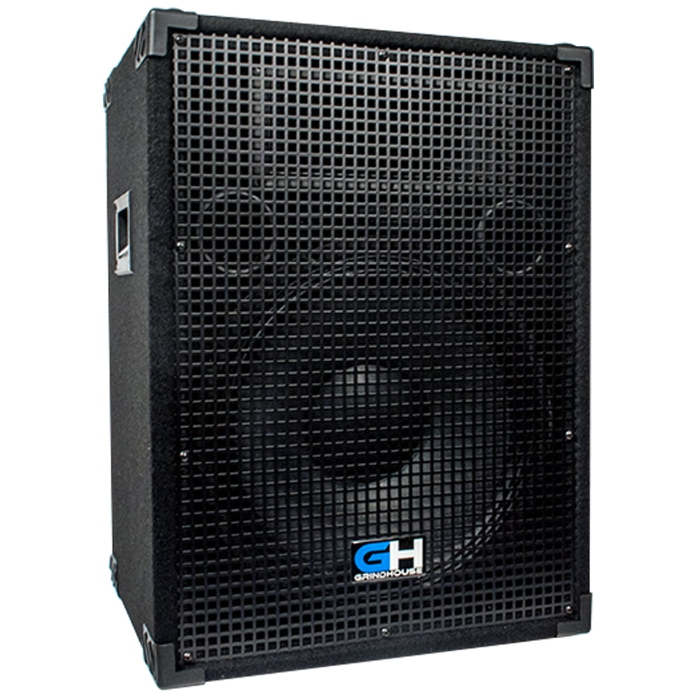 GH15L - Passive 15 Inch 2-Way PA/DJ Loudspeaker Cabinet - 800 Watt Full ...