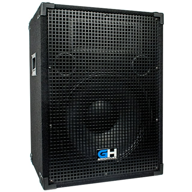 GH15L - Passive 15 Inch 2-Way PA/DJ Loudspeaker Cabinet - 800 Watt Full ...