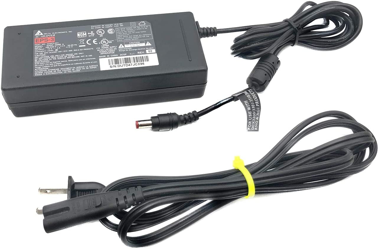 GHAG Replacement AC Adapter for Delta EADP-40MB 12V 3A 12V 3A 5.5MM 2 ...