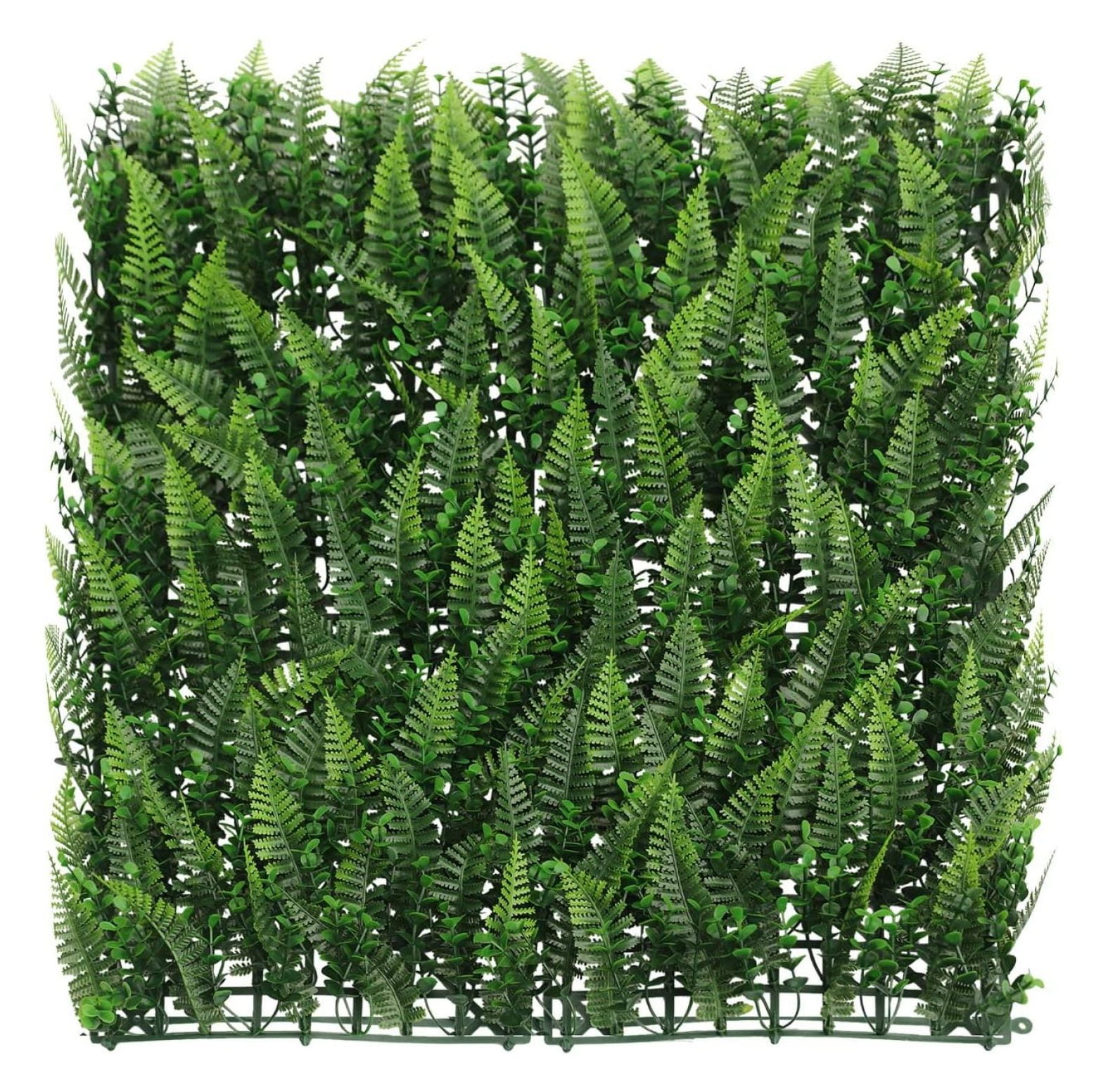GHF 20"x20" Faux Privacy Fence Screen Artificial Boxwood Panels Topiary ...