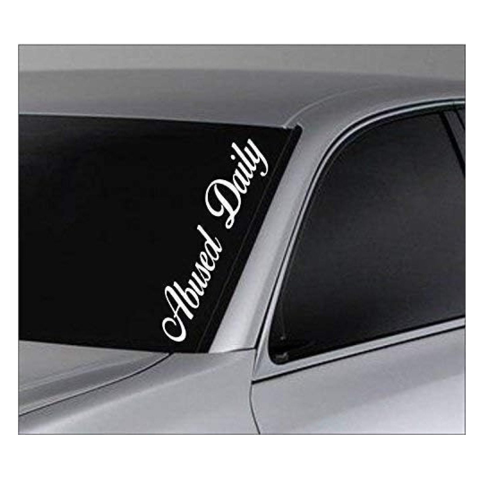 GHF Abused Daily Large Version DD101 Car Truck Window Windshield ...