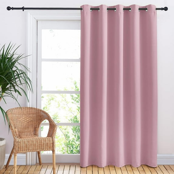 GHGSDH-Bedroom Blackout Curtain Panel, 1 Panel, 70 x 84 inch, Rouge ...