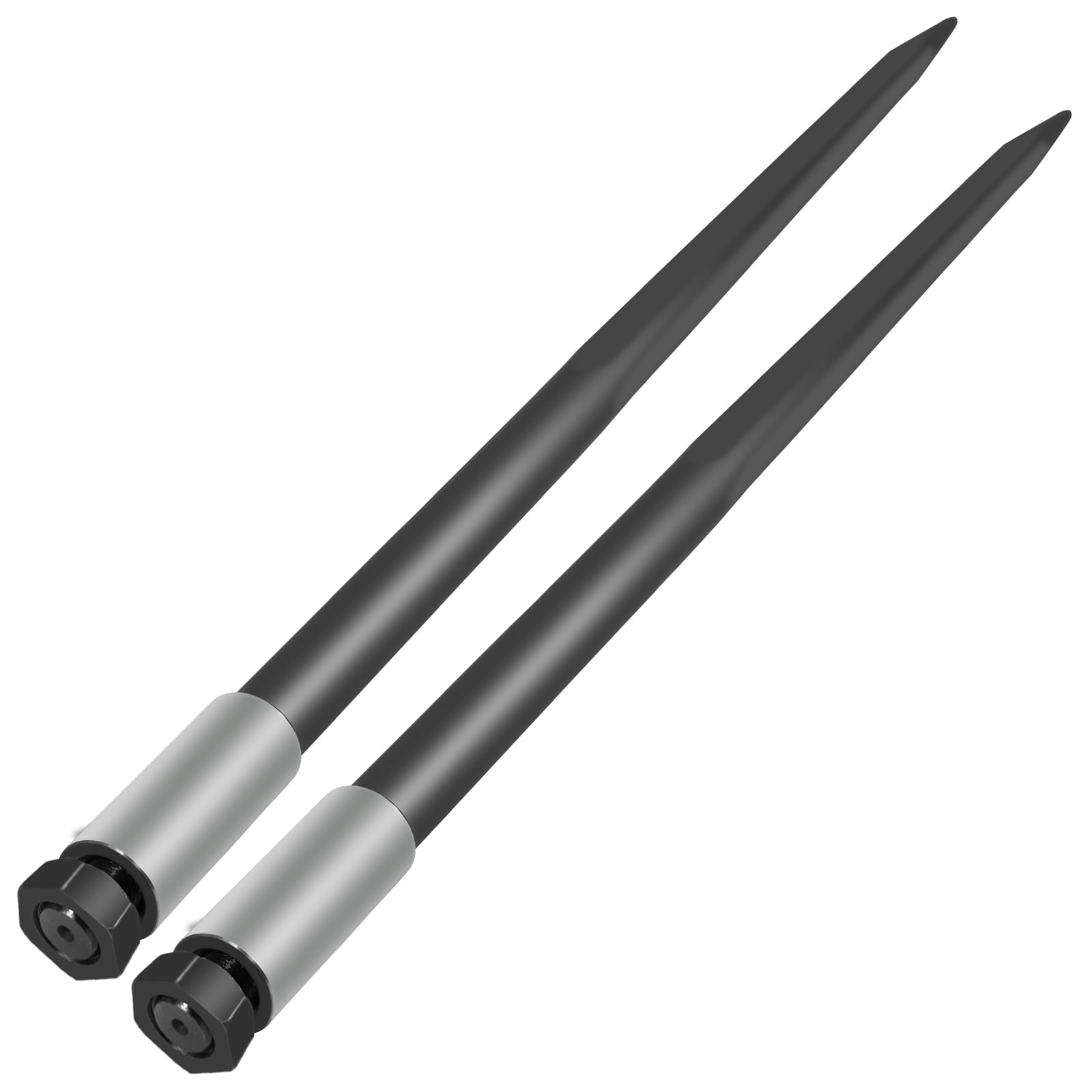 GHHKTY Hay Bale Spear, 32"/39"/43"/49" Wide Tine Spike, 1350–4500LBS ...
